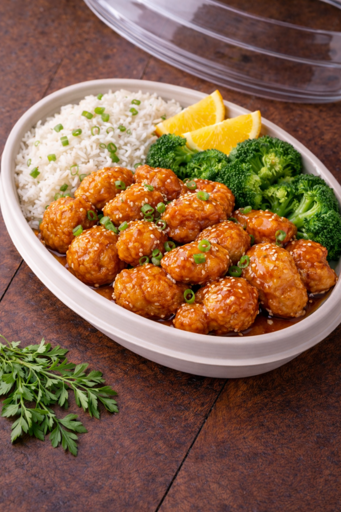 Chinese Orange Chicken - Mass Gainer - Acacia Nutrition